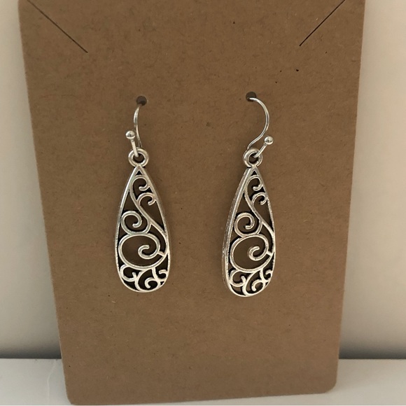 Jewelry | New Tear Drop Swirl Dangle Earrings | Poshmark
